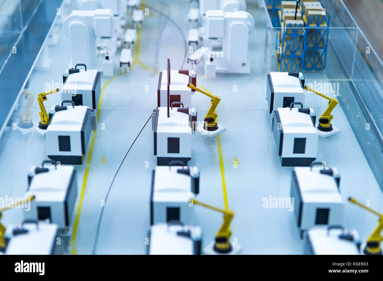 Robotic and Automation system control application on automate robot arm ...