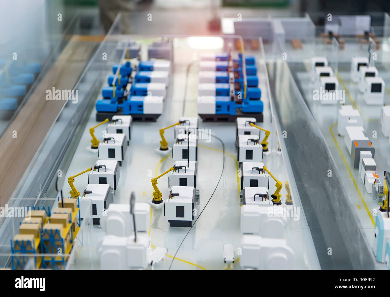 Robotic And Automation System Control Application On Automate Robot Arm