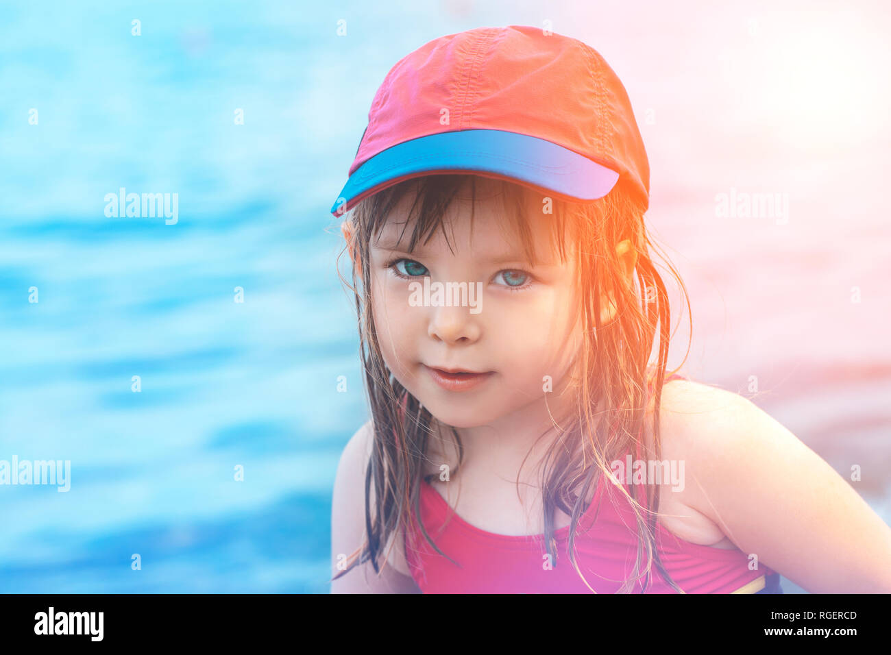 Seascape caucasian hi-res stock photography and images - Alamy