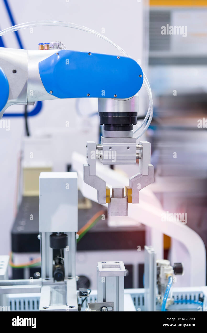 Robotic and Automation system control application on automate robot arm ...