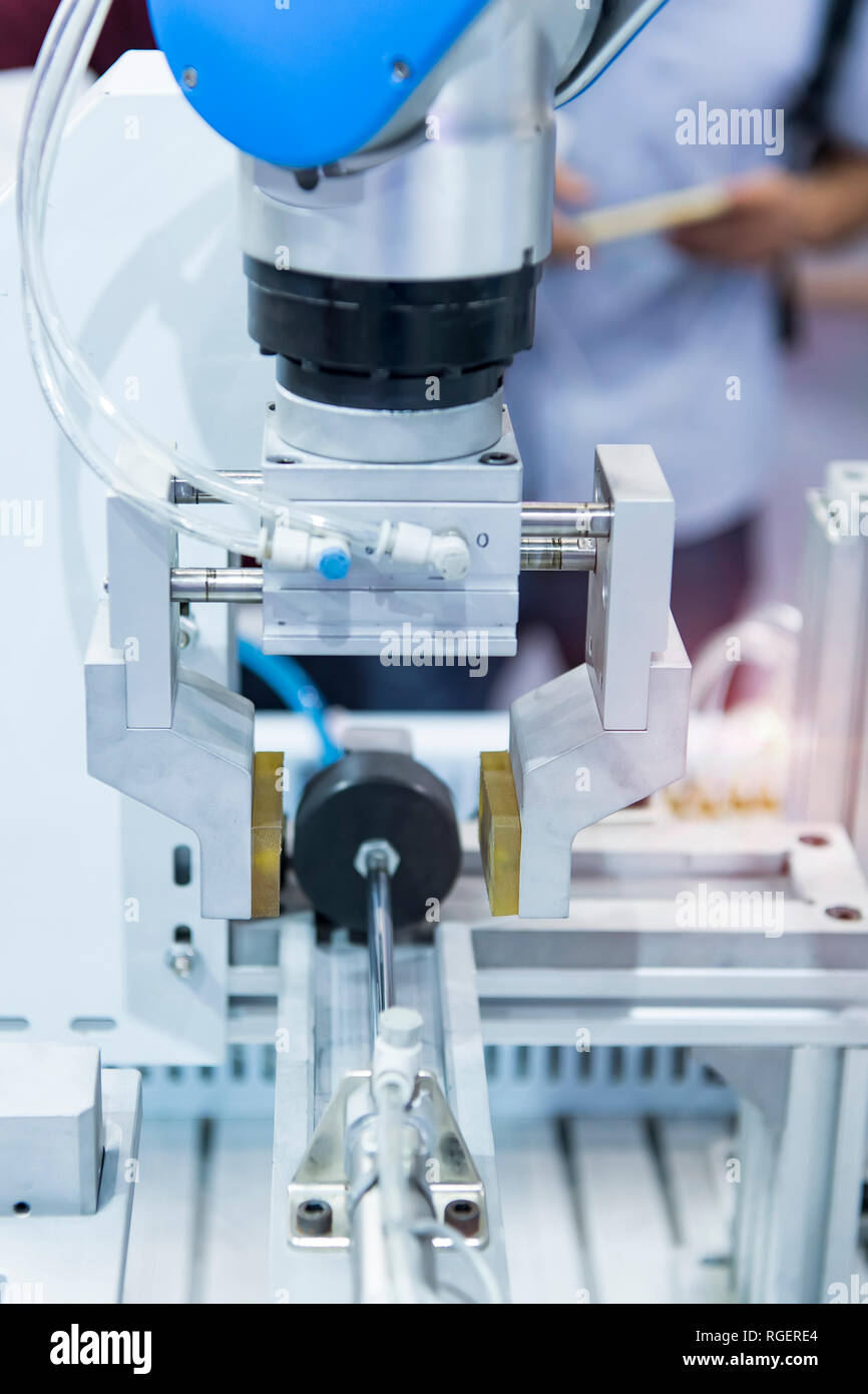 Robotic and Automation system control application on automate robot arm ...