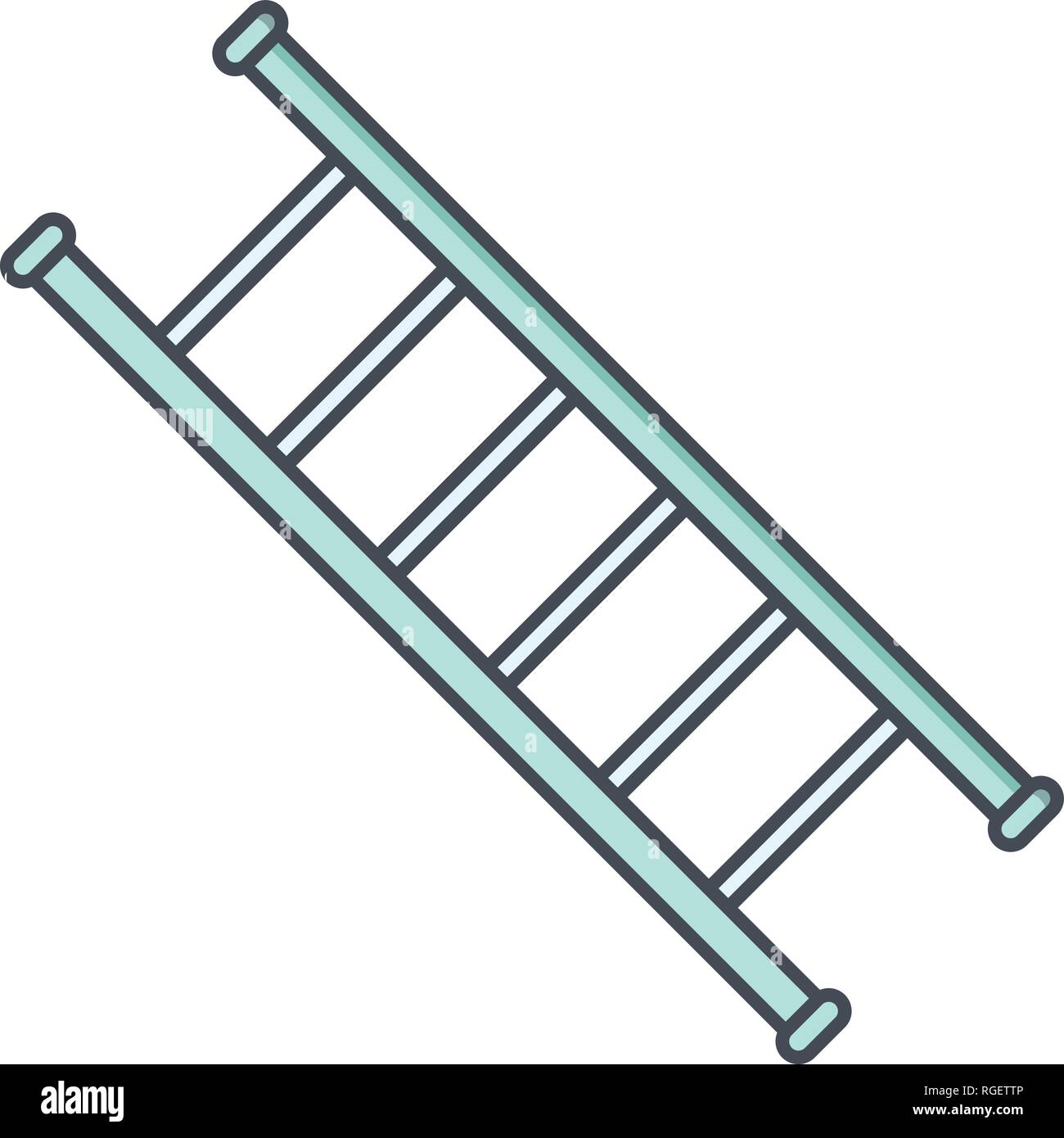 Ladder 3 Stock Vector Images - Alamy
