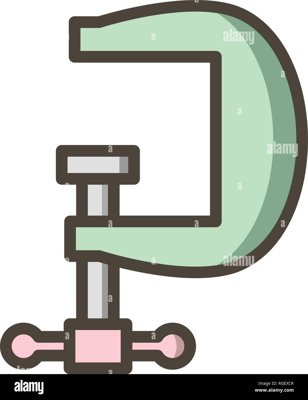 Vise Vector Icon Sign Icon Vector Illustration For Personal And ...