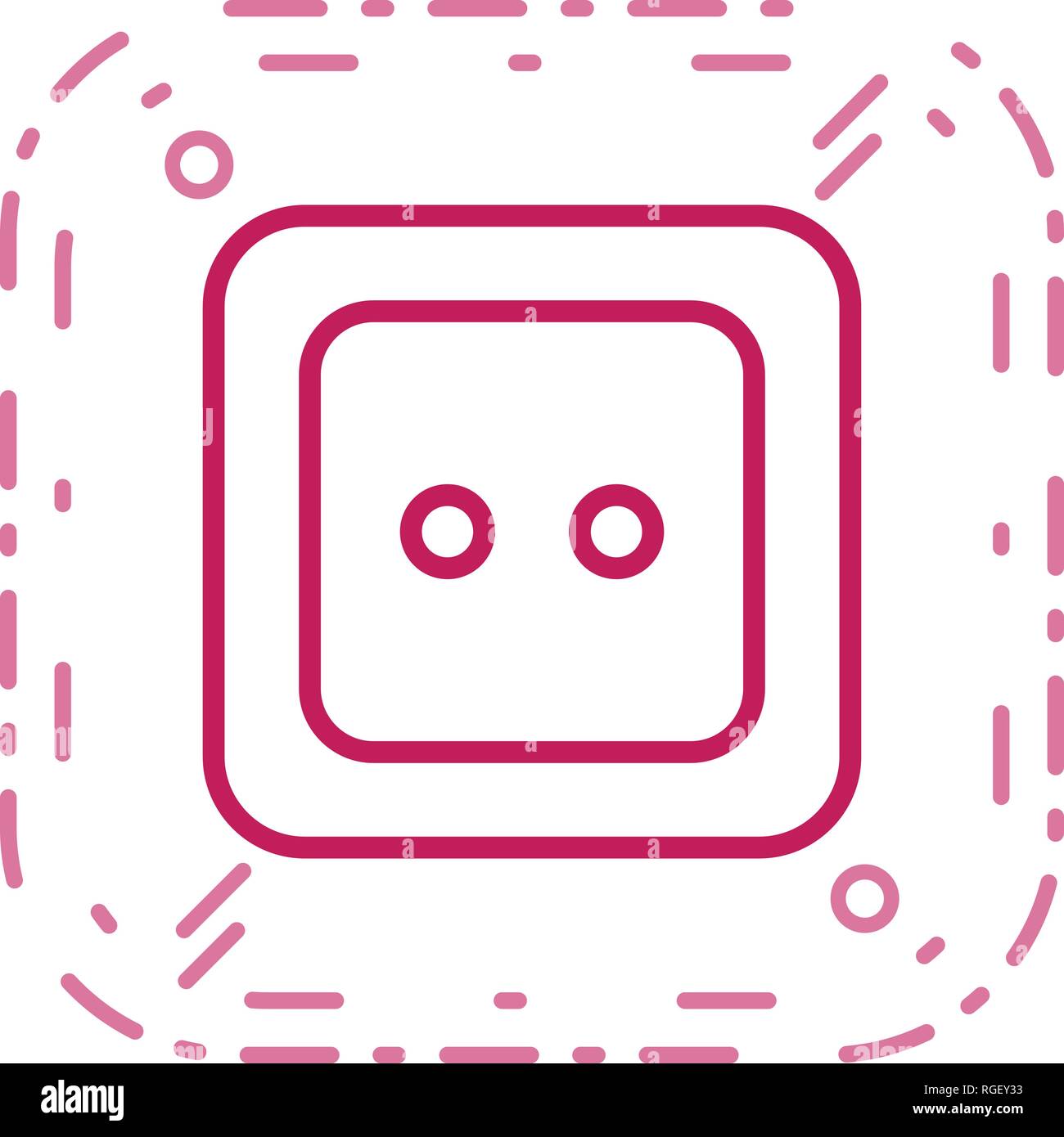 Socket Vector Icon Sign Icon Vector Illustration For Personal And ...