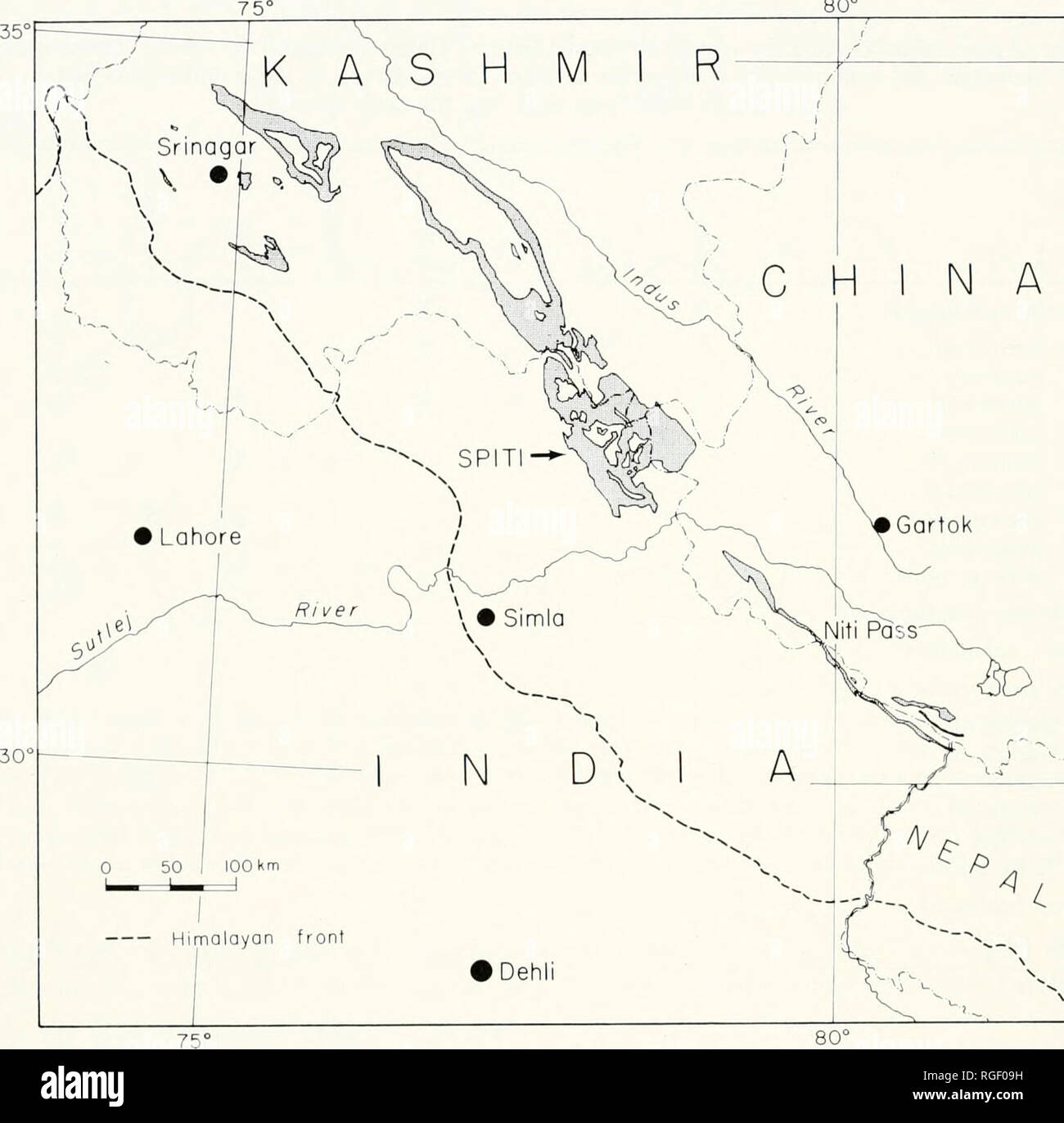 Geological map of india hi-res stock photography and images - Alamy