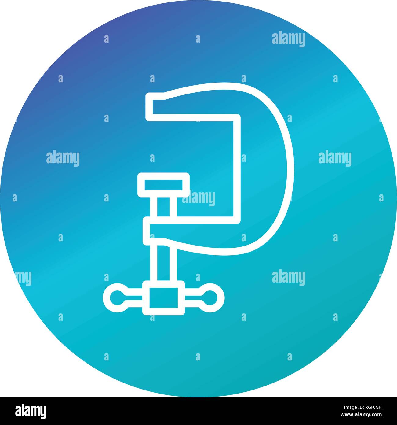 Vise Vector Icon Sign Icon Vector Illustration For Personal And ...