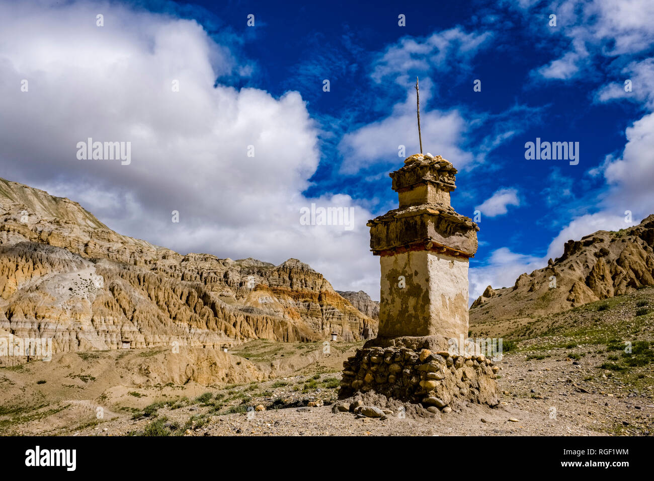 A chorten or stupa hi-res stock photography and images - Alamy