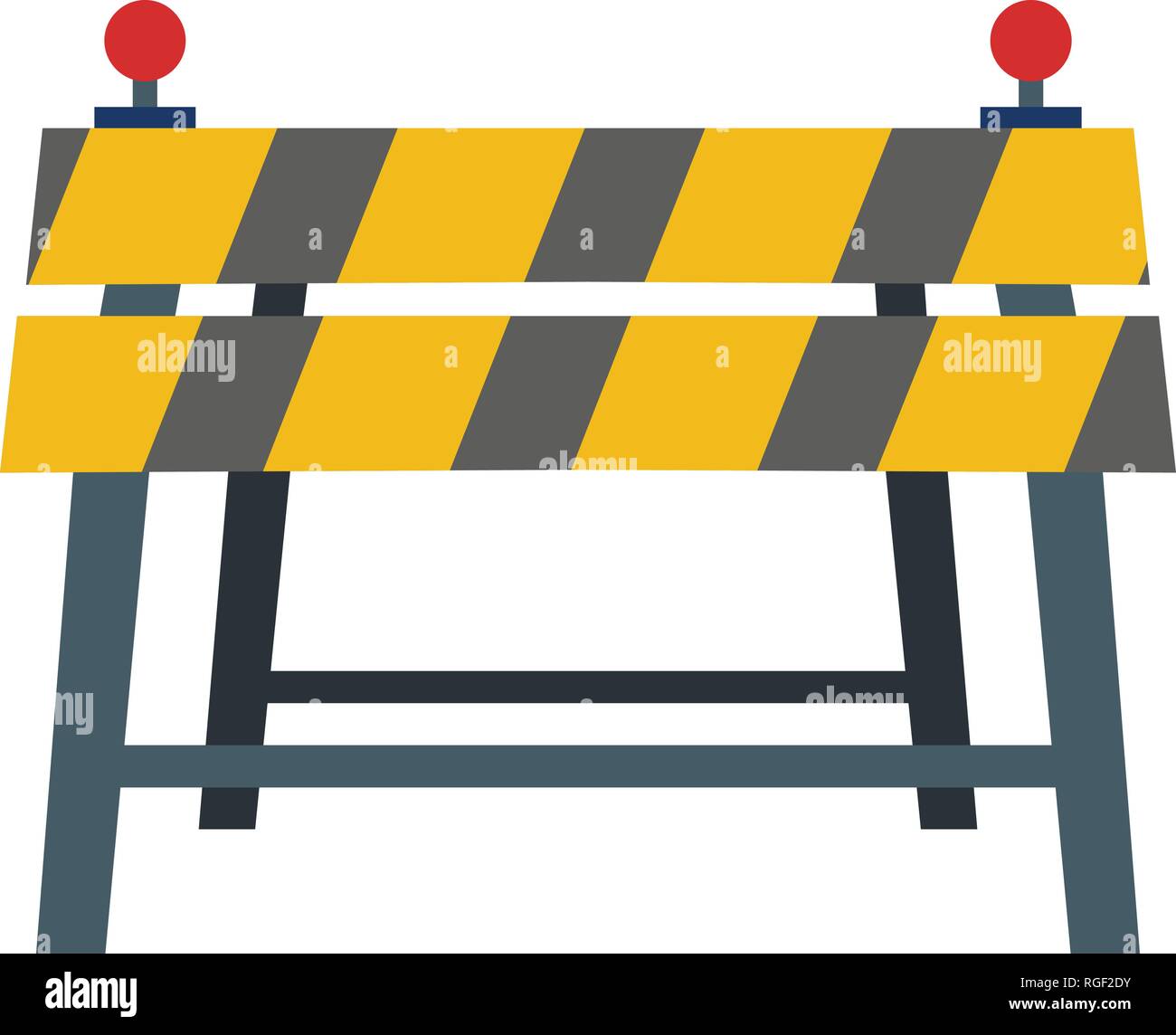 Barrier Vector Icon Sign Icon Vector Illustration For Personal And ...