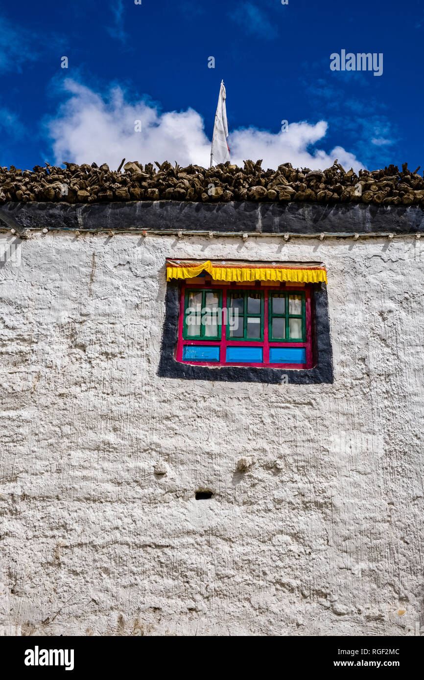 Nepal mustang traditional house hi-res stock photography and images - Alamy