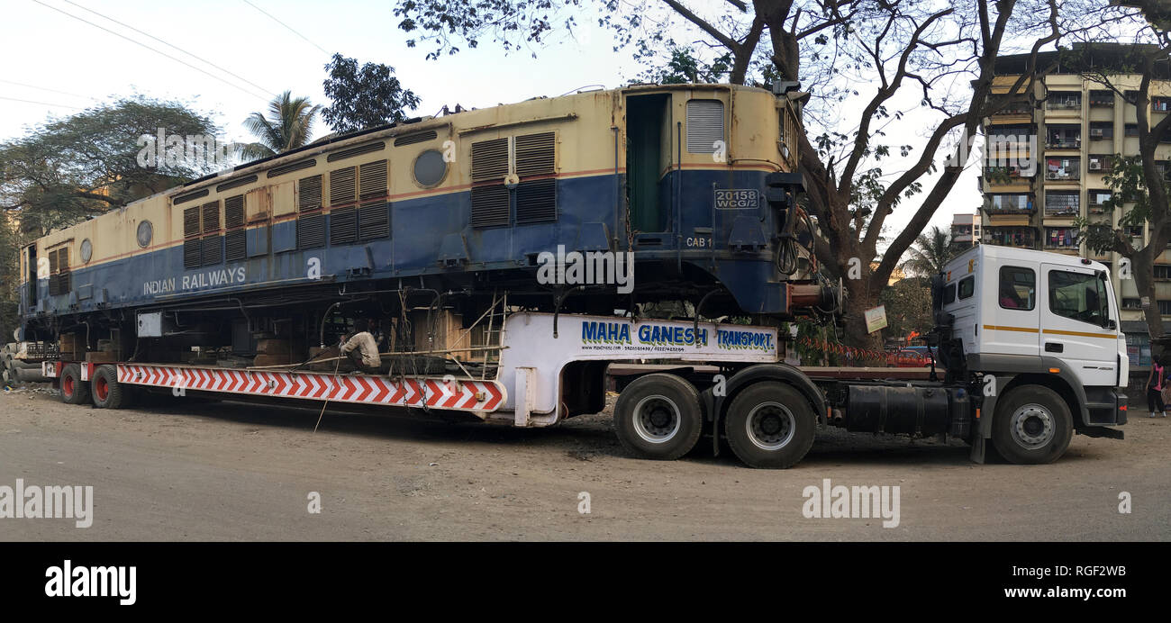 moving WCAM 3 engine at kalyan railway goods station Maharashtra INDIA ...