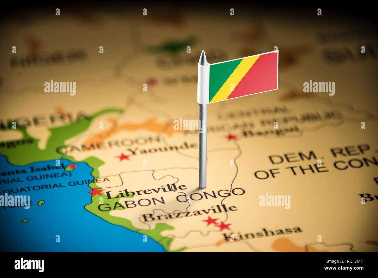 Congo border hi-res stock photography and images - Alamy