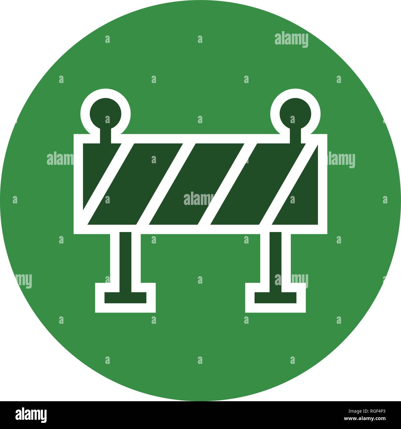 Barrier Vector Icon Sign Icon Vector Illustration For Personal And ...
