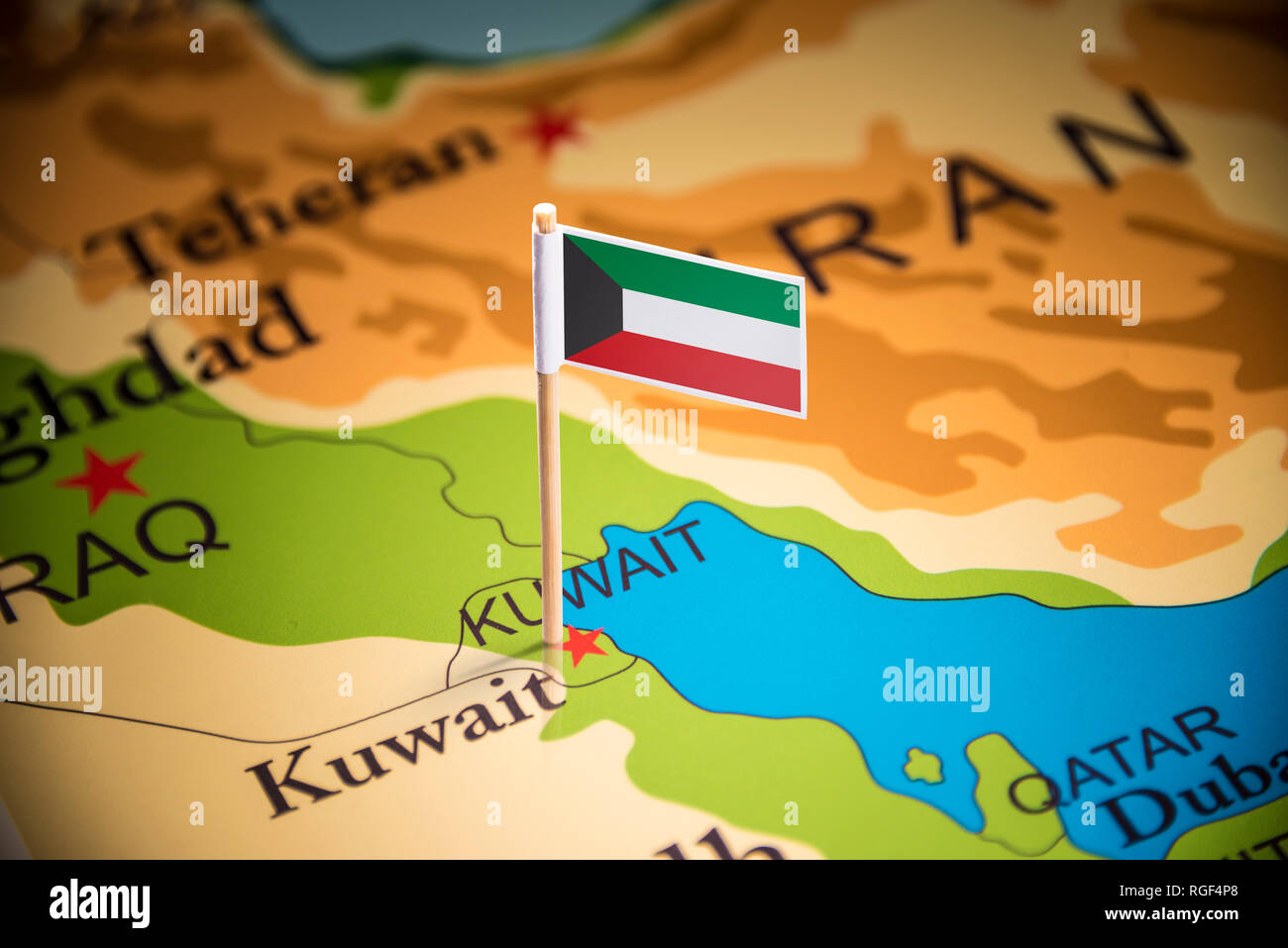 Kuwait border hi-res stock photography and images - Alamy
