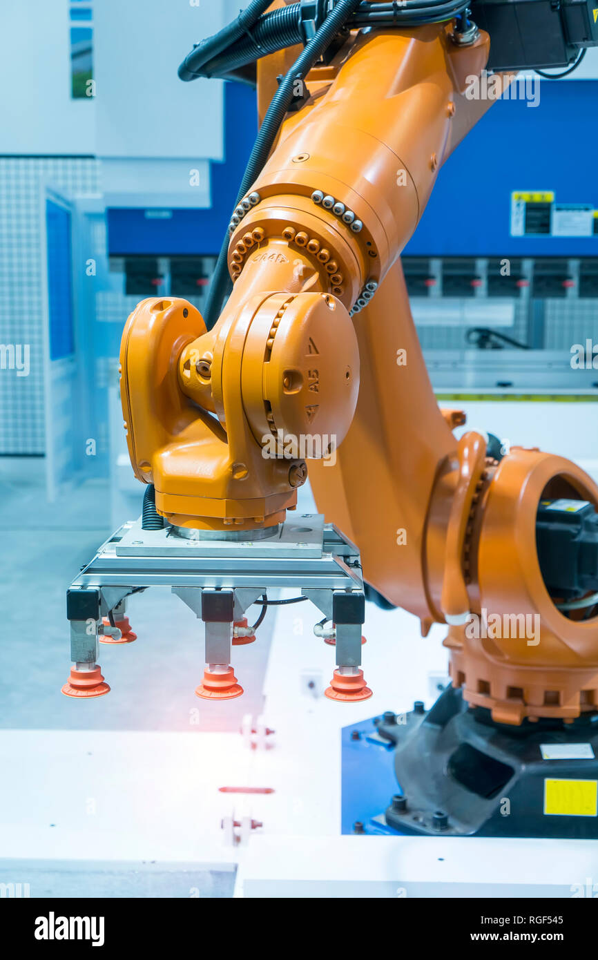 Robotic And Automation System Control Application On Automate Robot Arm