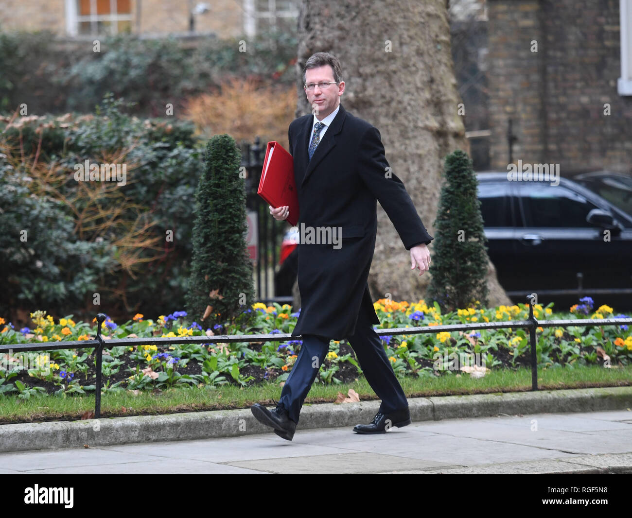 Culture Secretary Jeremy Wright arrives in Downing Street, London, for ...