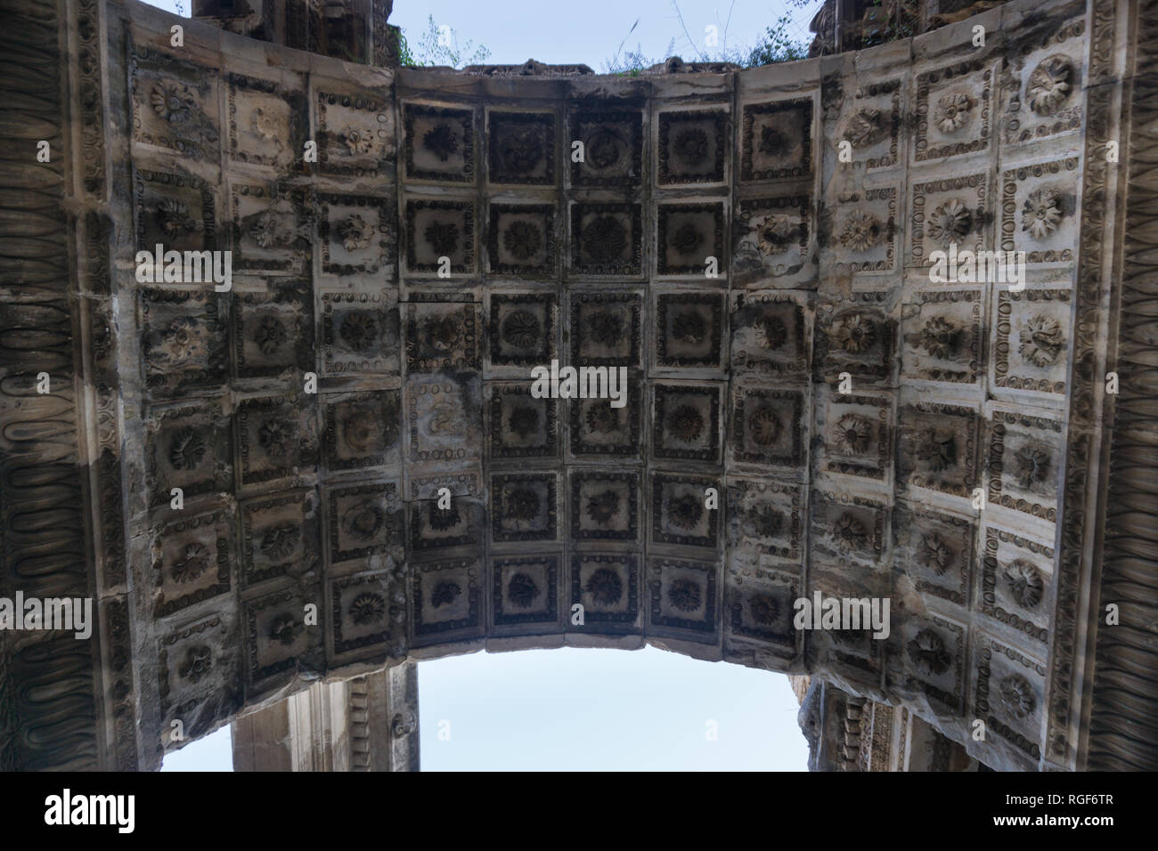 Adrian`s Door is a historic arch in Antalya city centrum open for ...