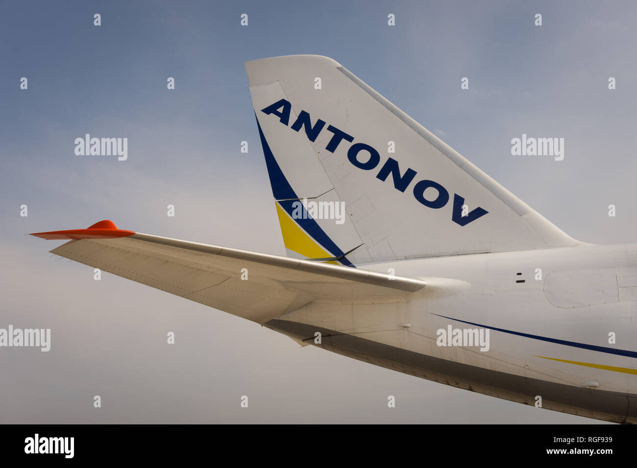 Transport Aircraft Antonov An 124 High Resolution Stock Photography and ...