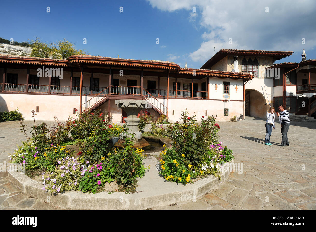 Chanskij Dworiec (Bakhchisaray Palace) in Bakhchysarai, Crimea, Ukraine ...