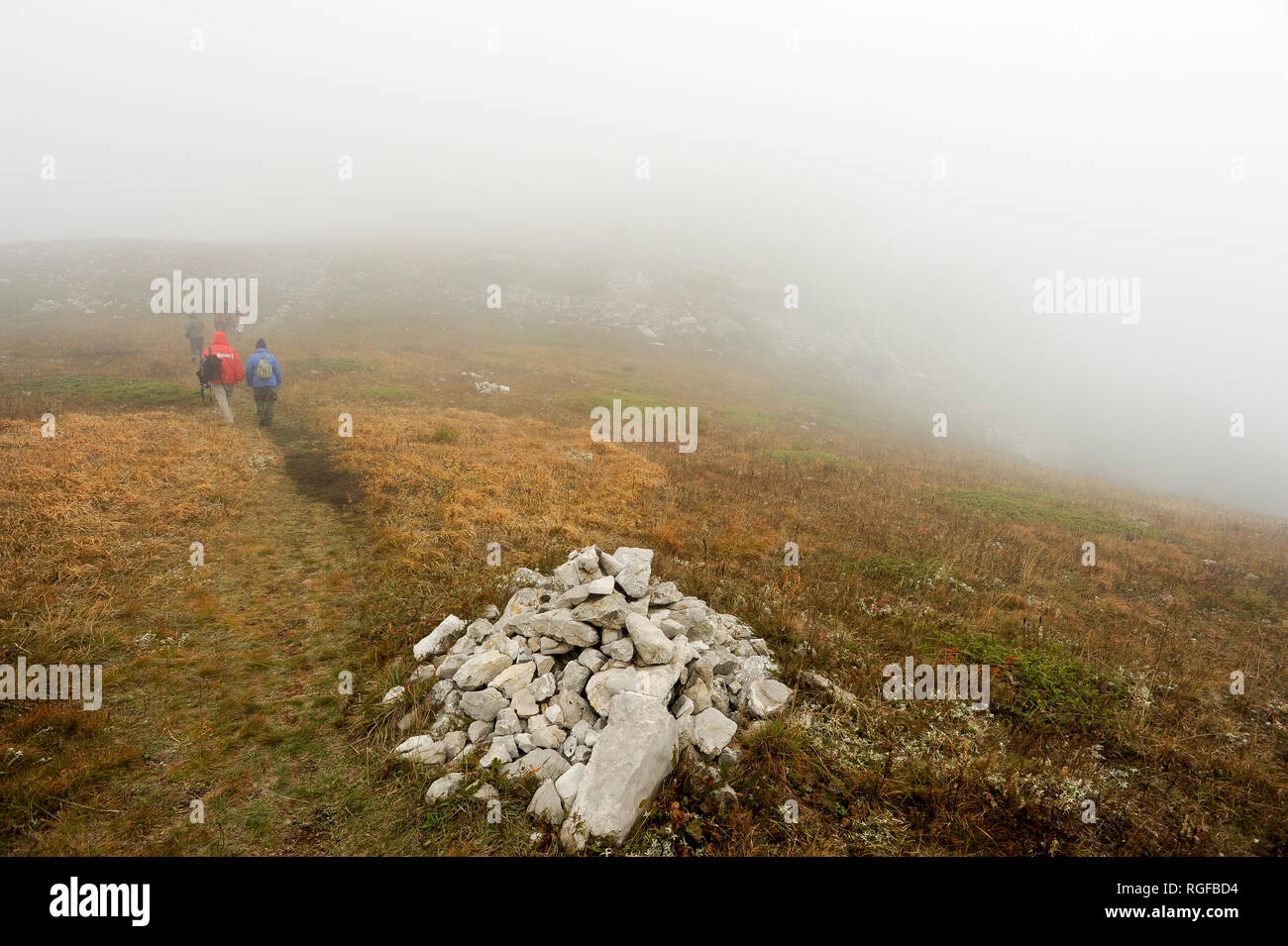 Angar-Burun mountain (1453 m above sea level) in Chatyr-Dag massive ...