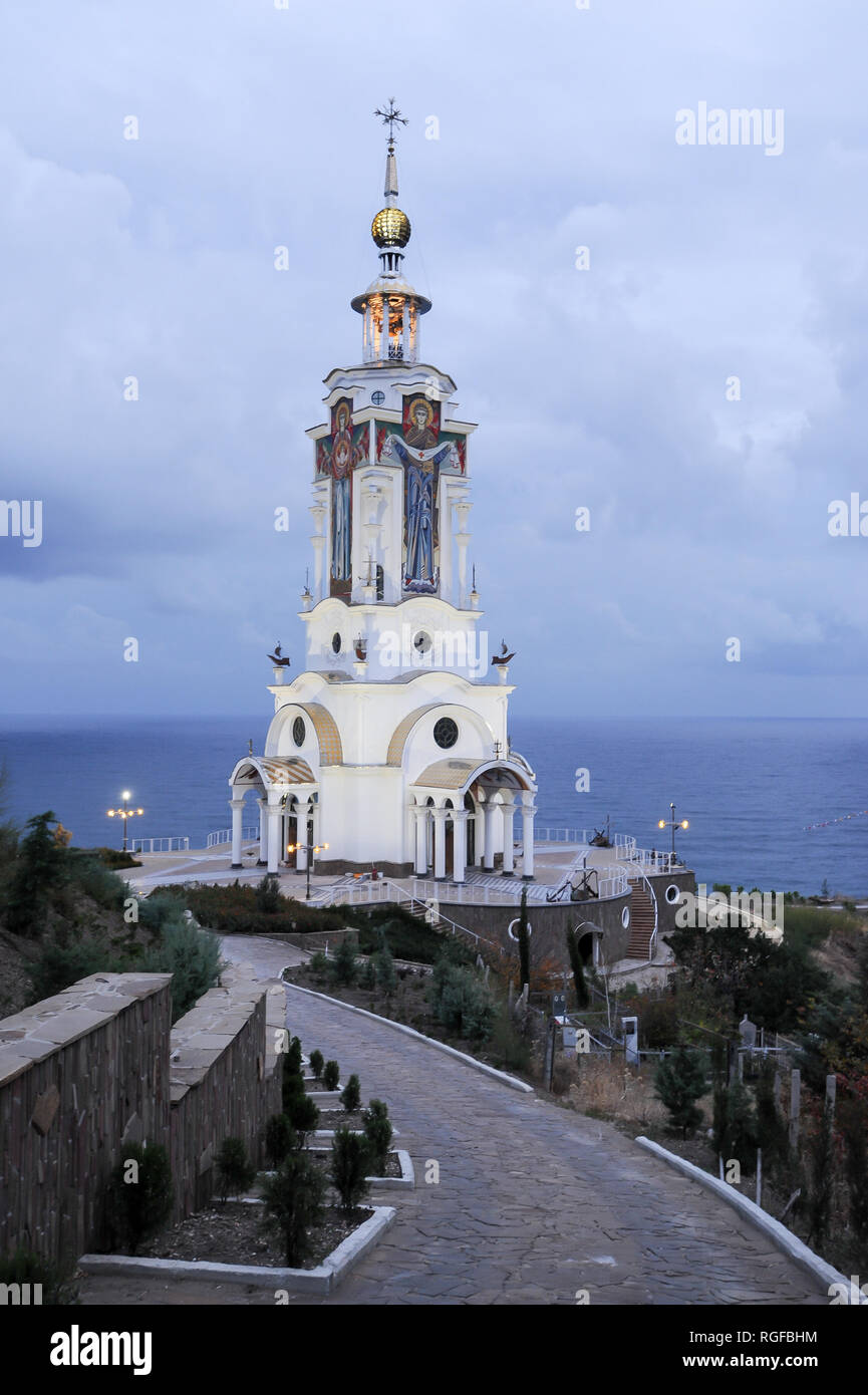 Lighthouse church Khram-Mayak Svyatogo Mikoli Chudotvortsya (St ...