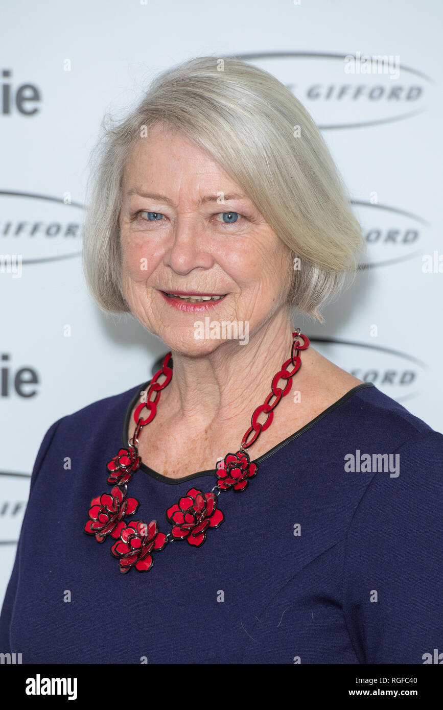 Kate Adie arriving for the Oldie of the Year awards at Simpson's in the ...