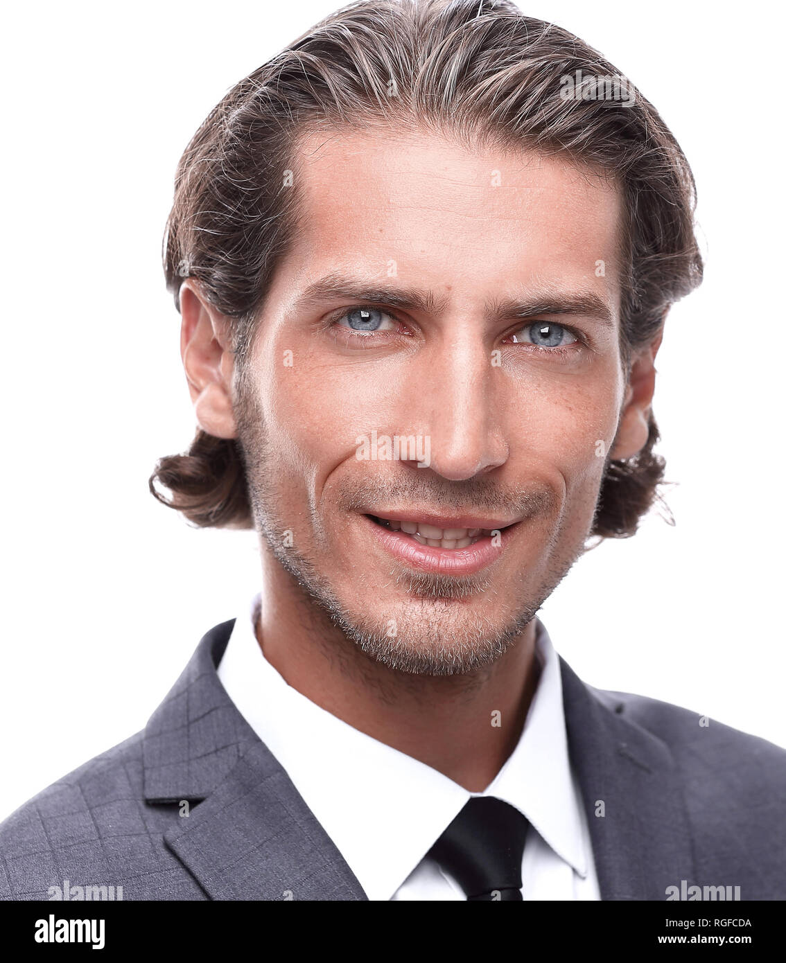 portrait of smiling business people Stock Photo - Alamy