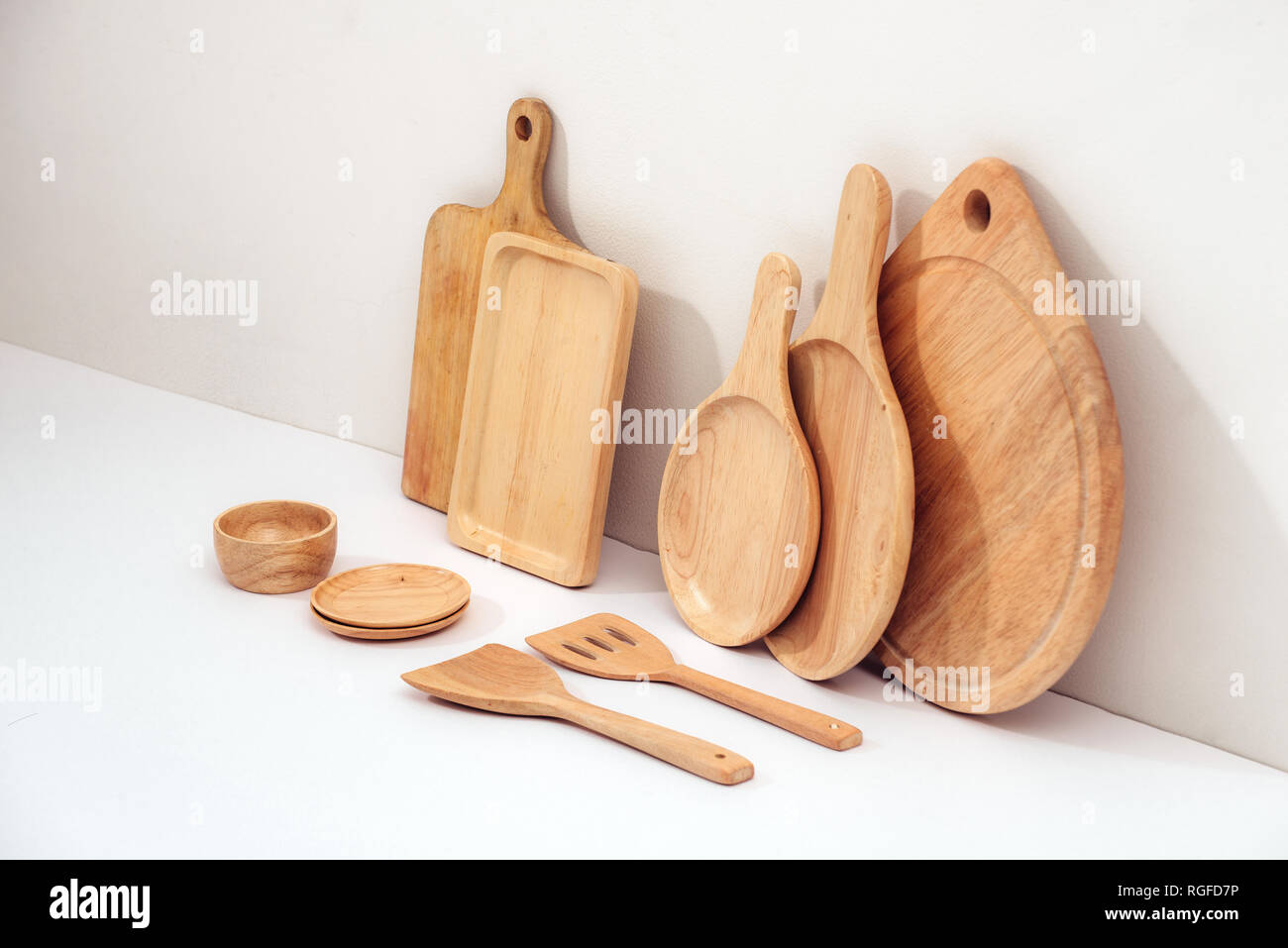 Kitchen utensils background with a blank space for a text, home kitchen ...