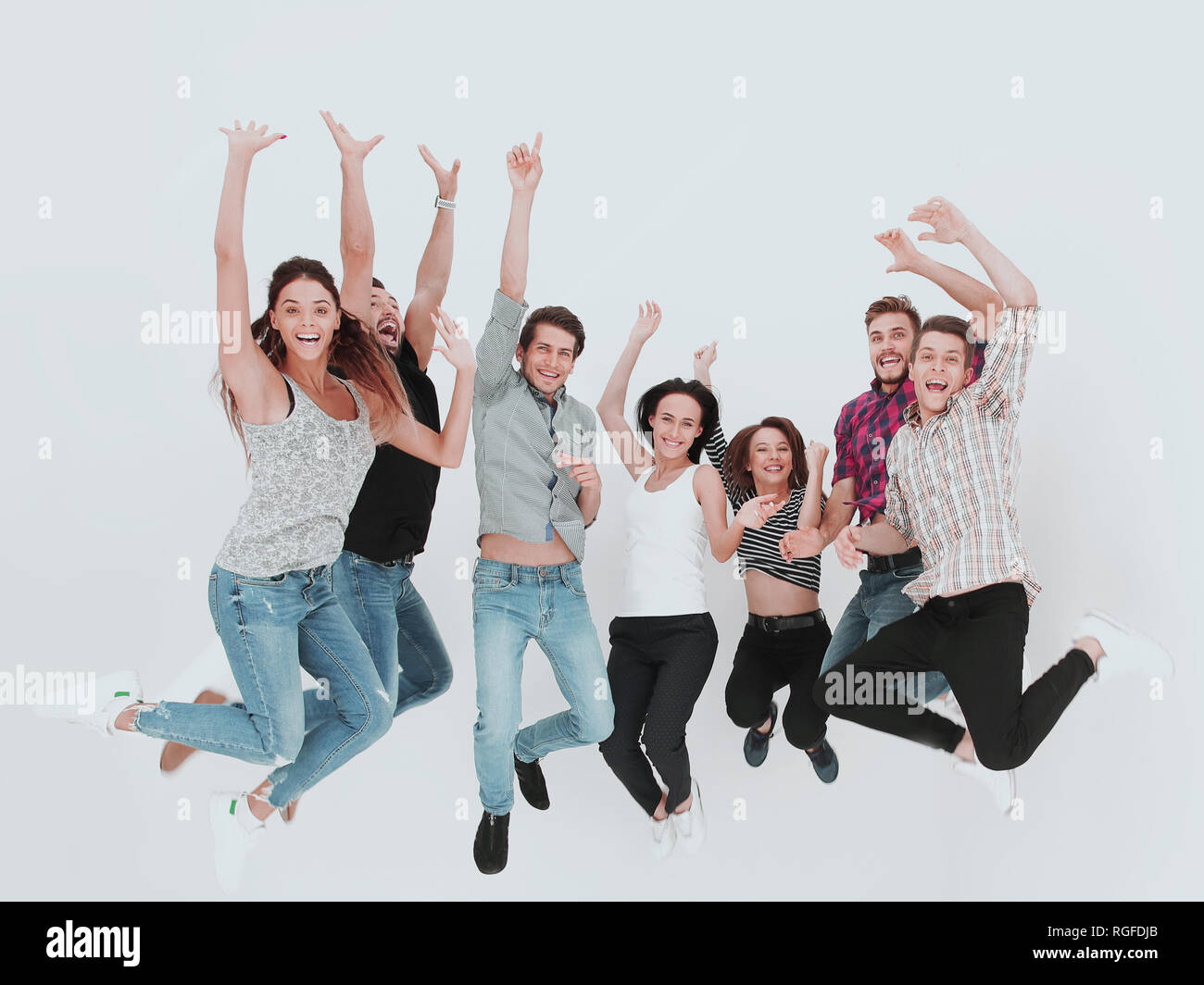 Triumphant female hi-res stock photography and images - Alamy