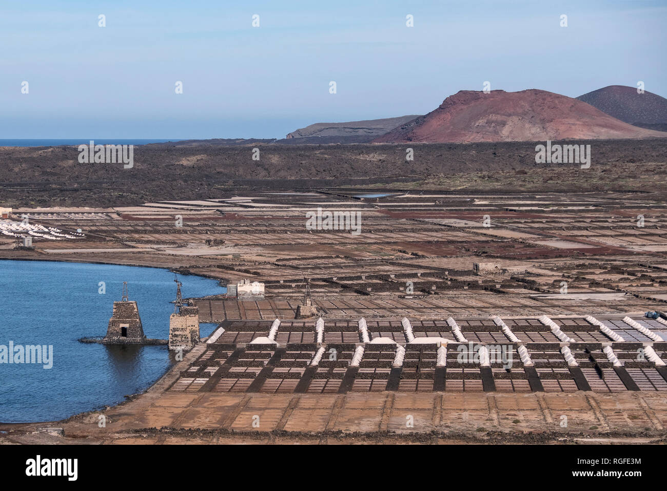 Salt extraction plant hi-res stock photography and images - Alamy