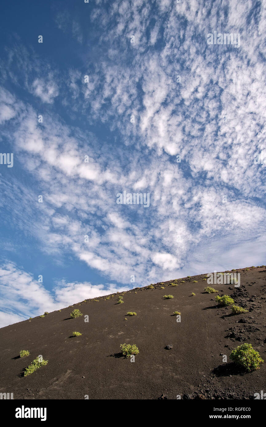 Volcanic cone in the Caldera de los Cuervos Stock Photo - Alamy