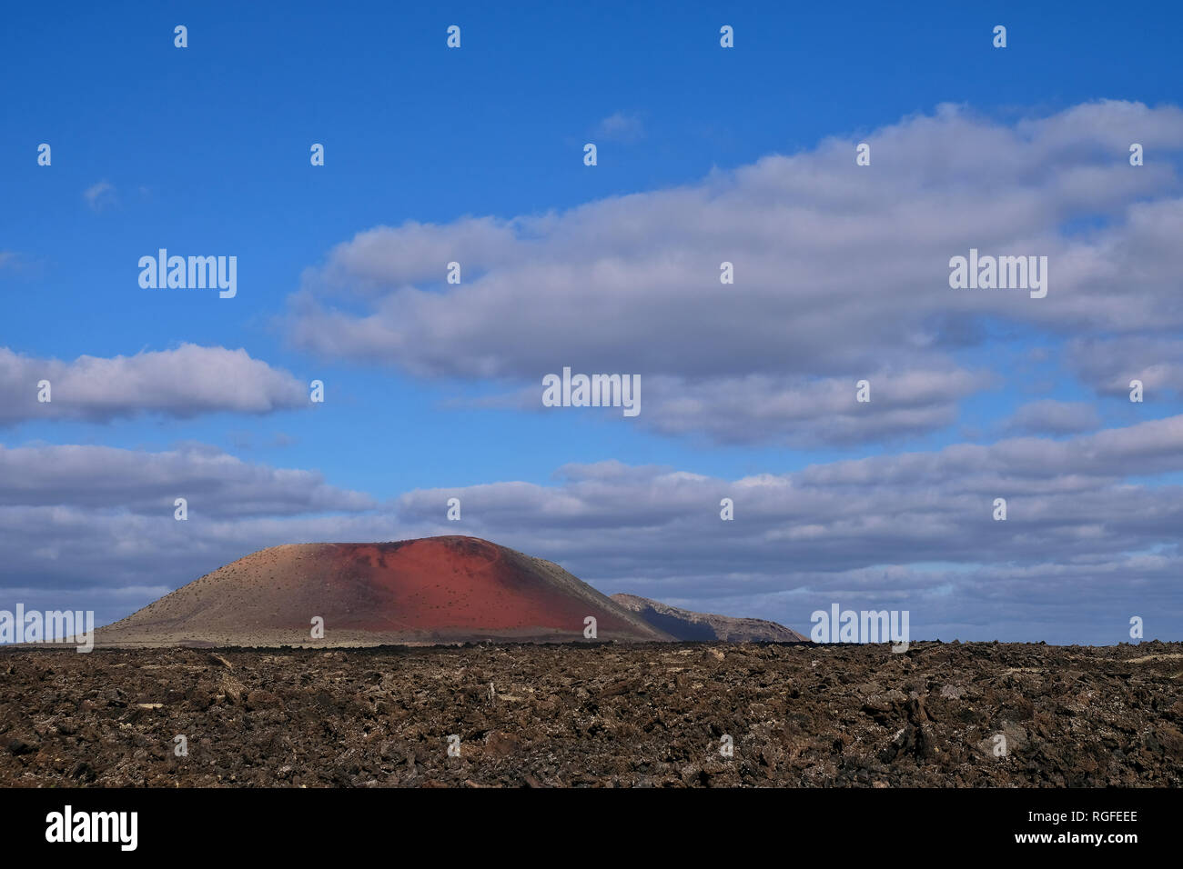 Volcano Caldera Colorada Stock Photo - Alamy