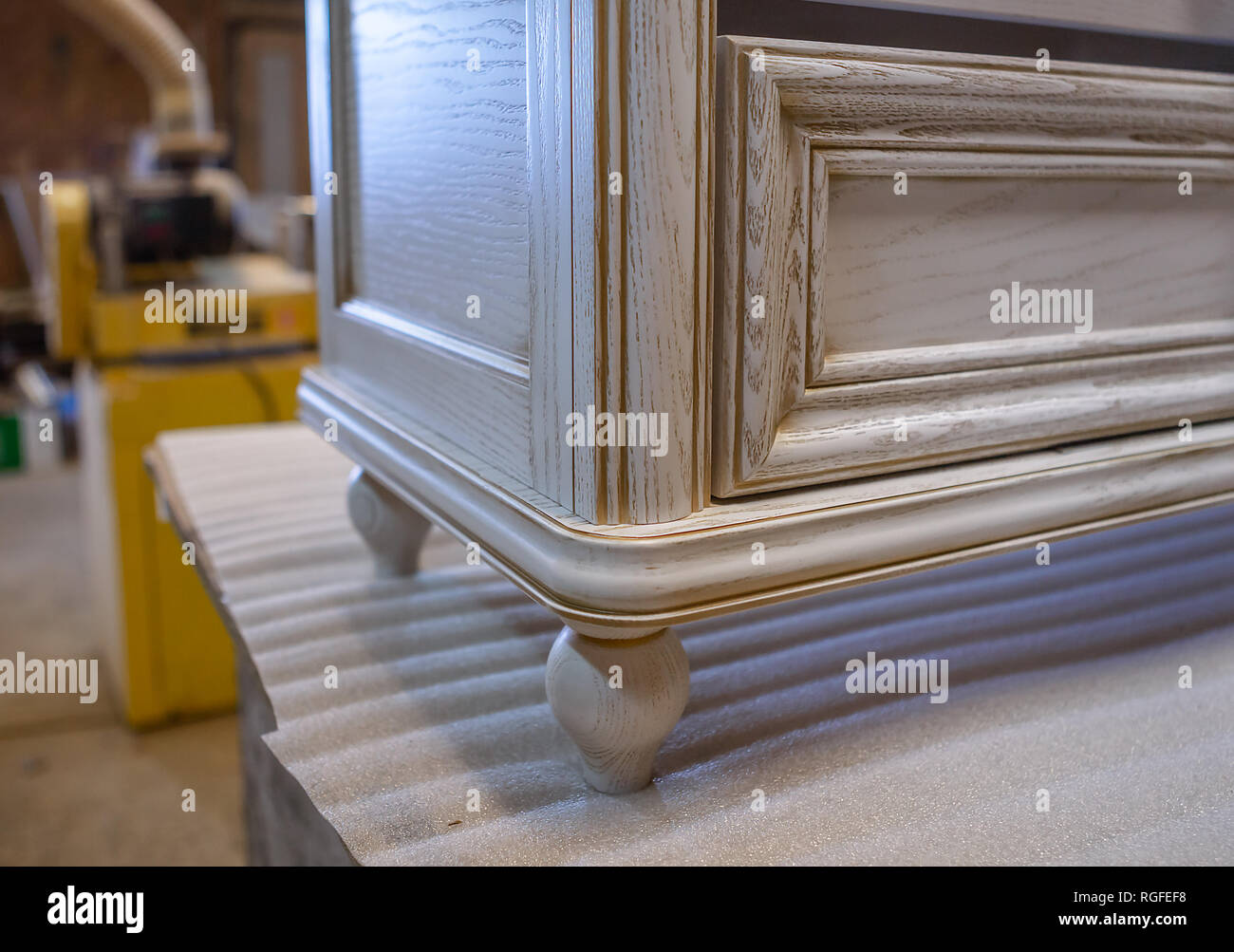 Making furniture from wood. Work carpenter. Carpentry tools. Carpentry ...