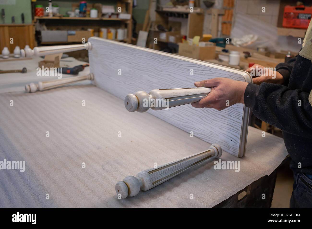 Making cabinetry hi-res stock photography and images - Alamy