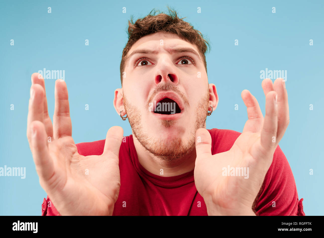 I won. Winning success happy man celebrating being a winner. Dynamic ...