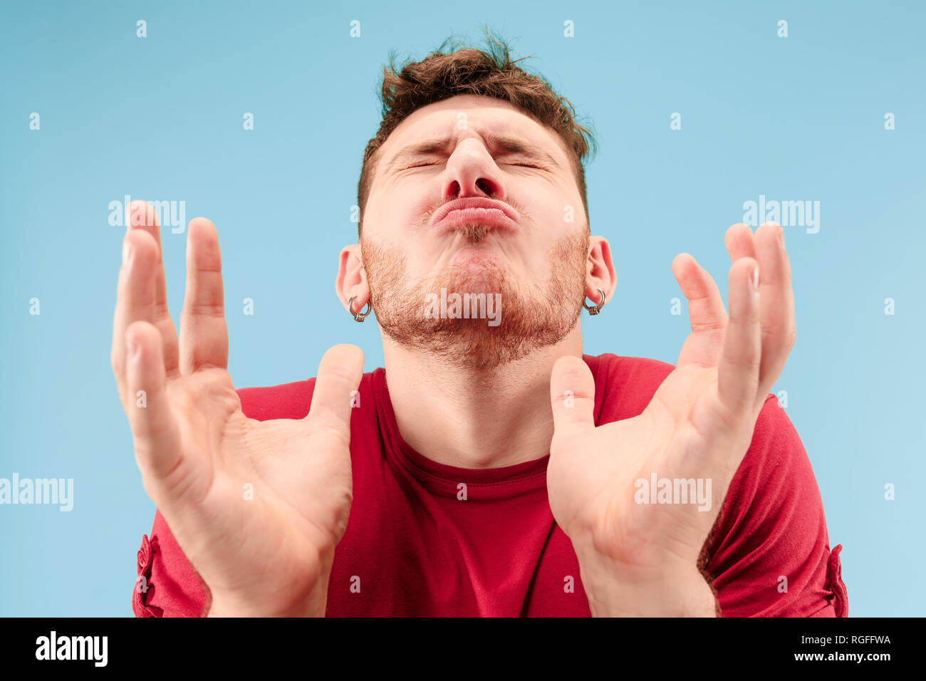 I won. Winning success happy man celebrating being a winner. Dynamic ...