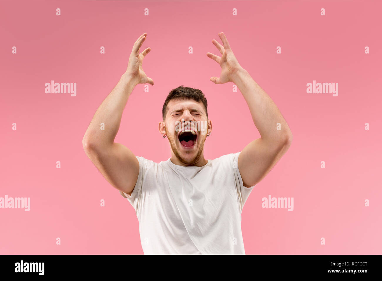 I won. Winning success happy man celebrating being a winner. Dynamic ...