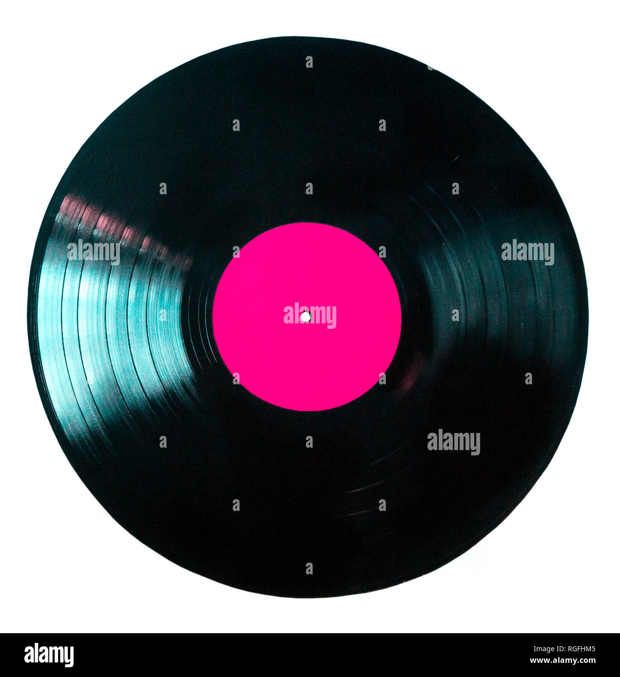 Vynil on white background Stock Photo - Alamy