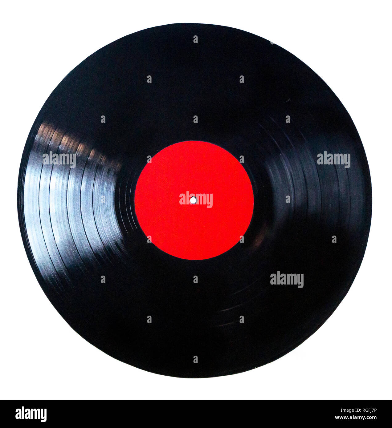 Vynil on white background Stock Photo - Alamy