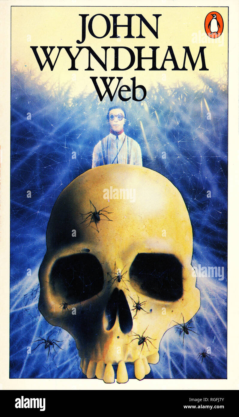 WEB - A Science Fiction Novel by John Wyndham. Cover of 1982 Penguin ...