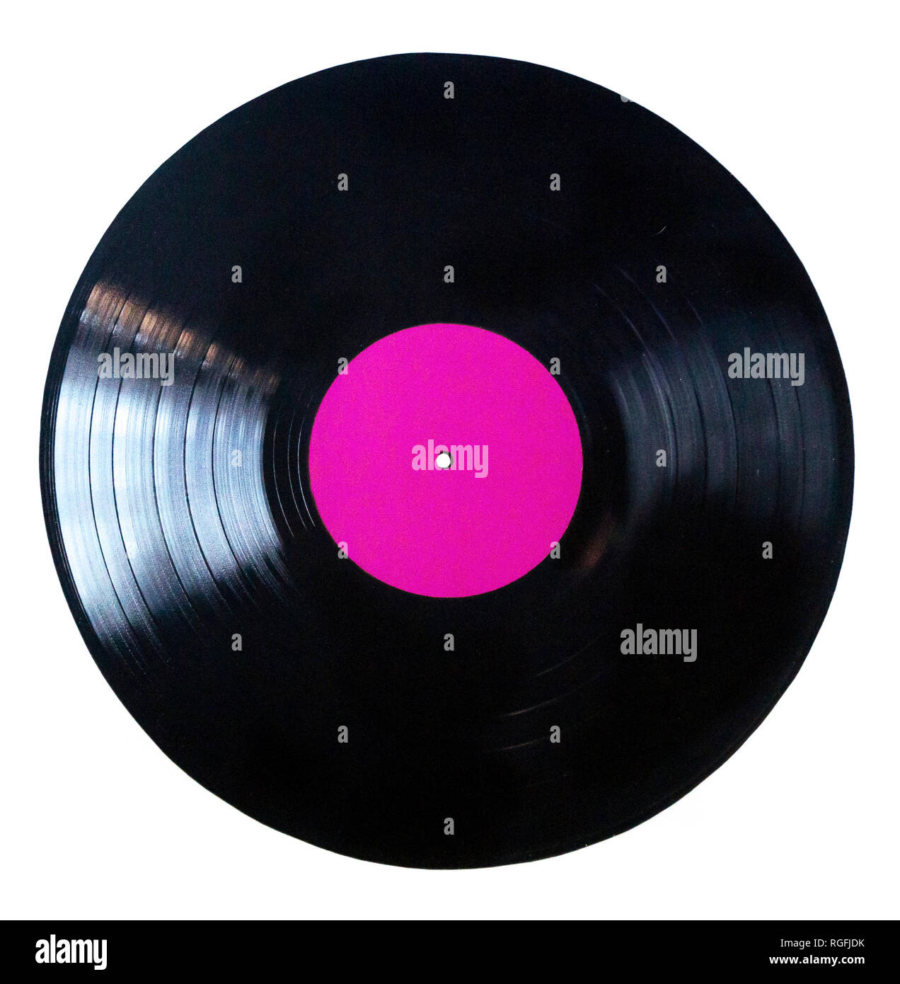 Vynil on white background Stock Photo - Alamy