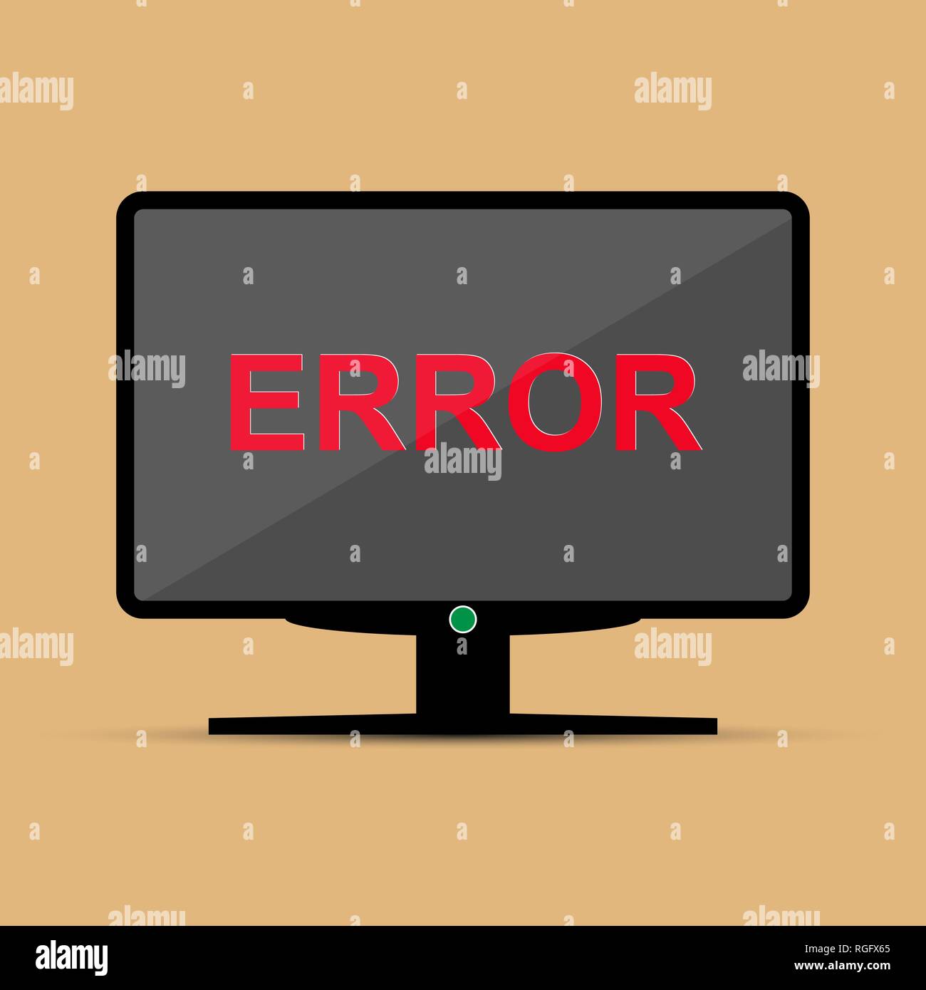 Dark screen Stock Vector Images - Alamy