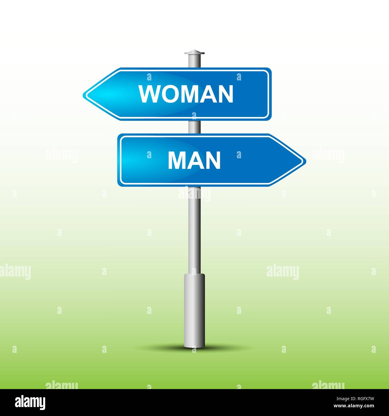 Sketch man woman stand Stock Vector Images - Alamy