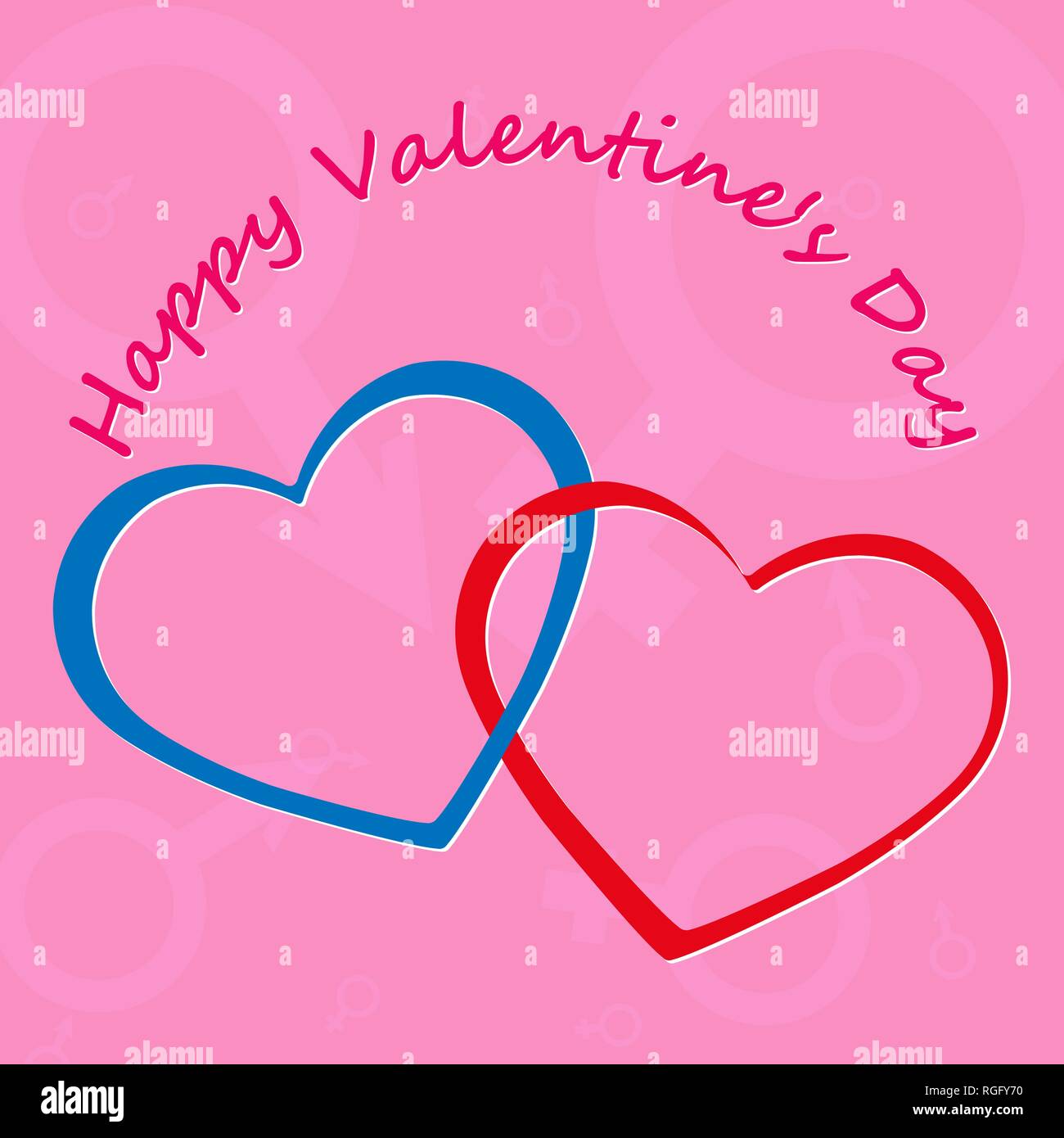 Two intertwining Stock Vector Images - Alamy