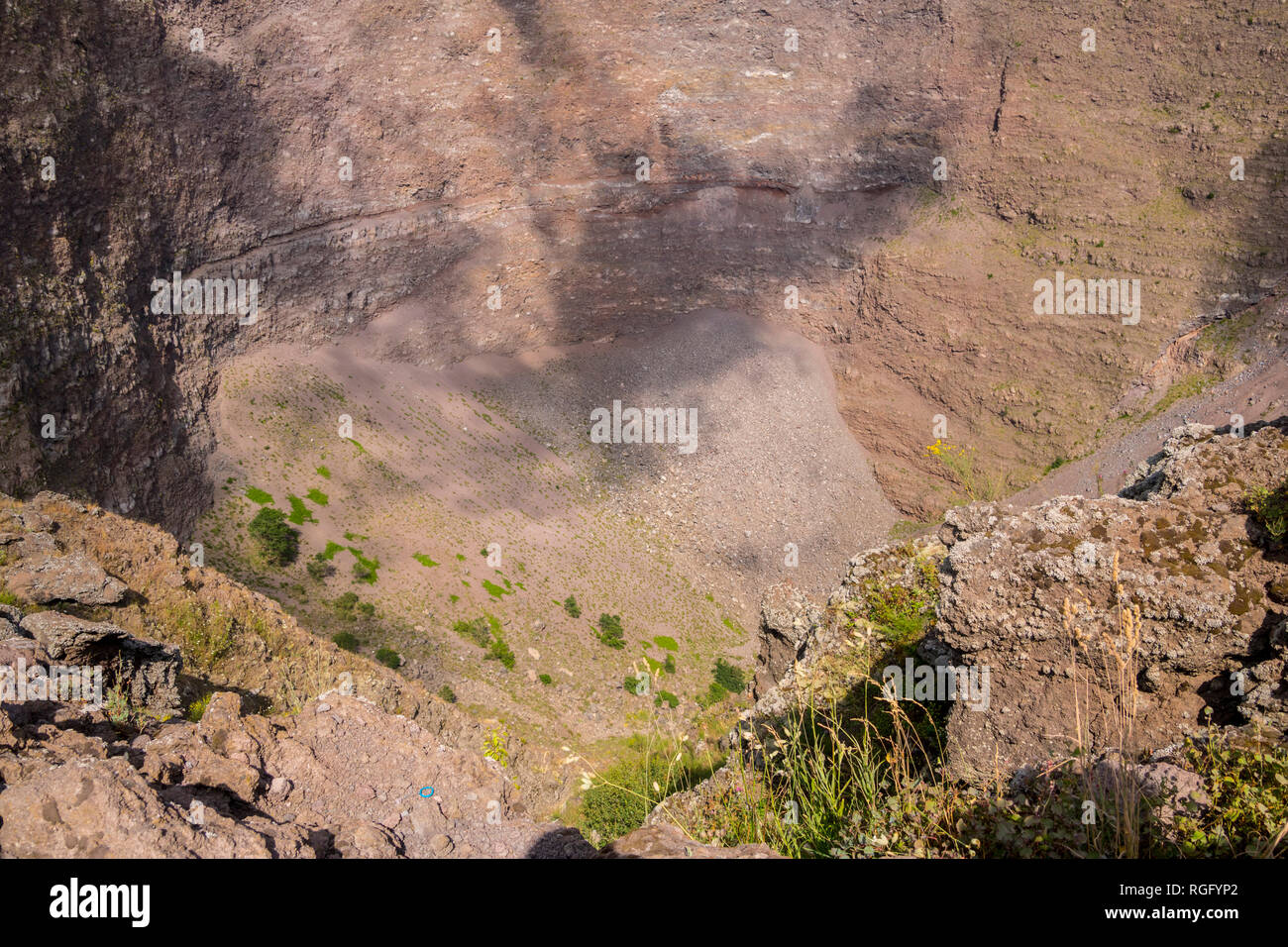 Crater Edge Top wall Mount Vesuvius, volcano, somma-stratovolcano ...