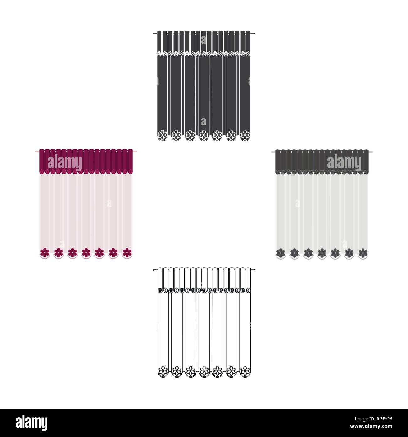 bordeaux,cartoon,color,cornice,curtains,design,drapery,drapes,eaves ...