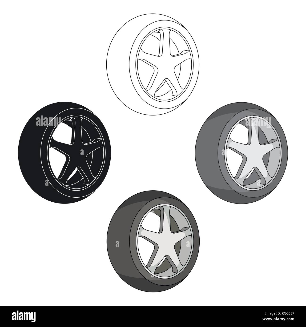 aluminum,auto,automobile,car,cartoon,circle,detail,detailed,icon ...
