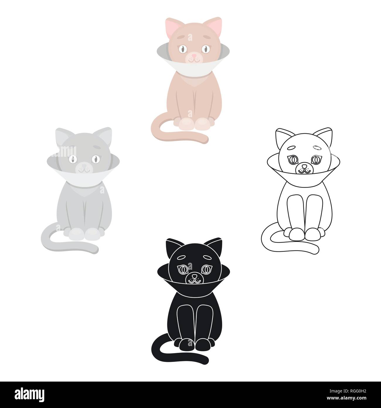 animal,art,cartoon,cat,character,collar,concept,cute,domestic,drawing ...