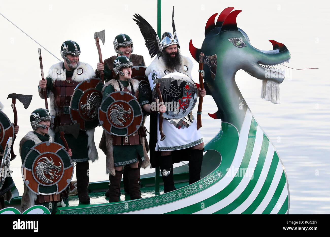 Marching through lerwick on shetland isles hi-res stock photography and ...