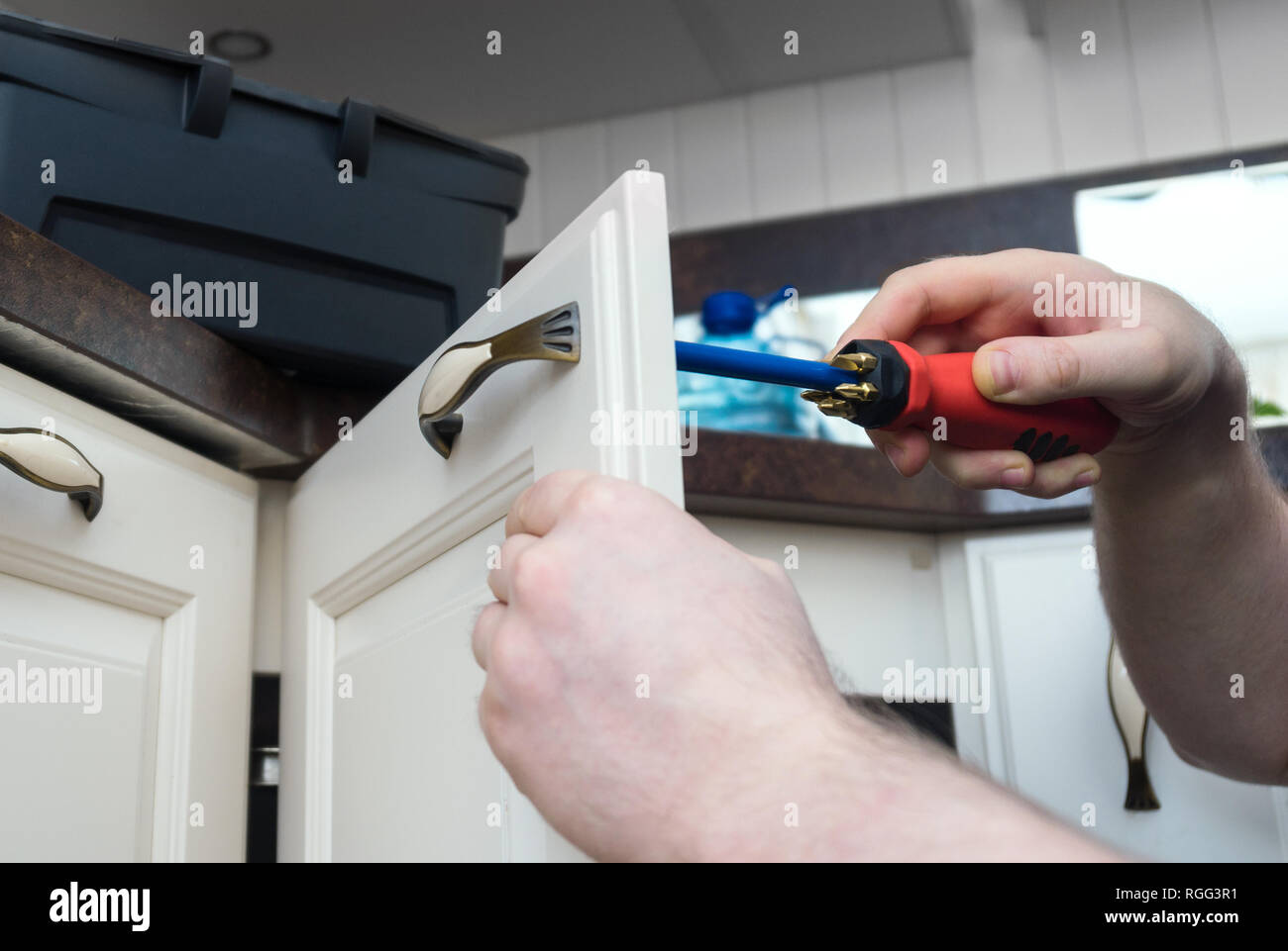 Overall uniform screwdriver tool hi-res stock photography and images ...