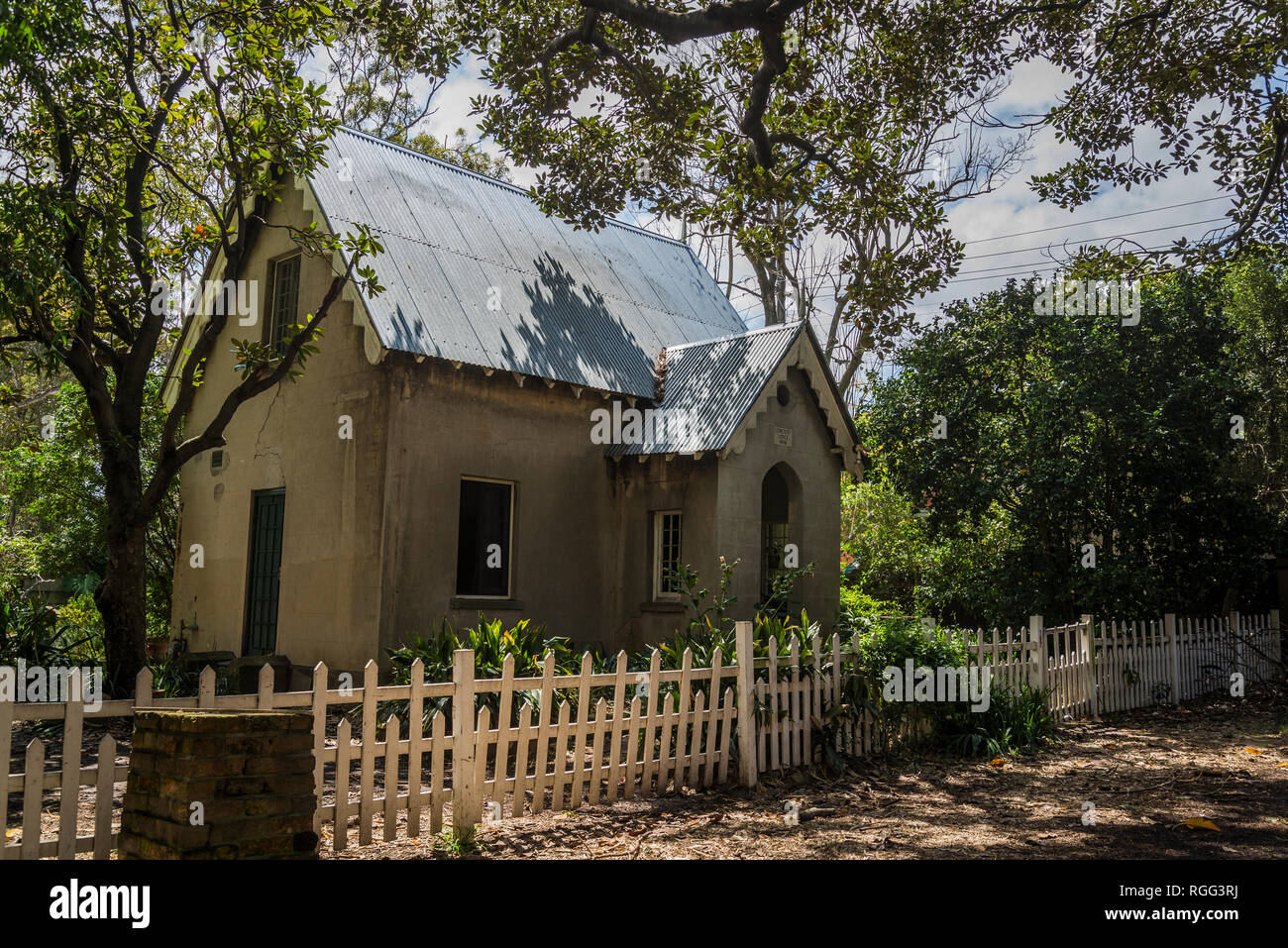 Cemetery Lodge, Camperdown Cemetery, a historic cemetery located on ...